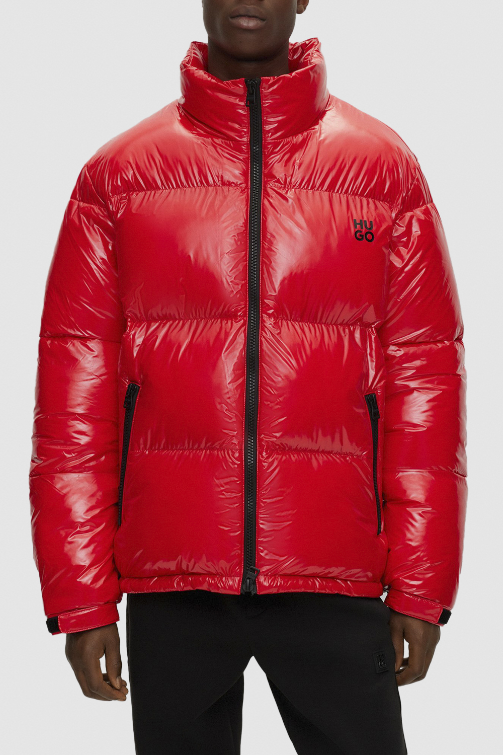 מעיל אדום עם לוגו | Factory 54